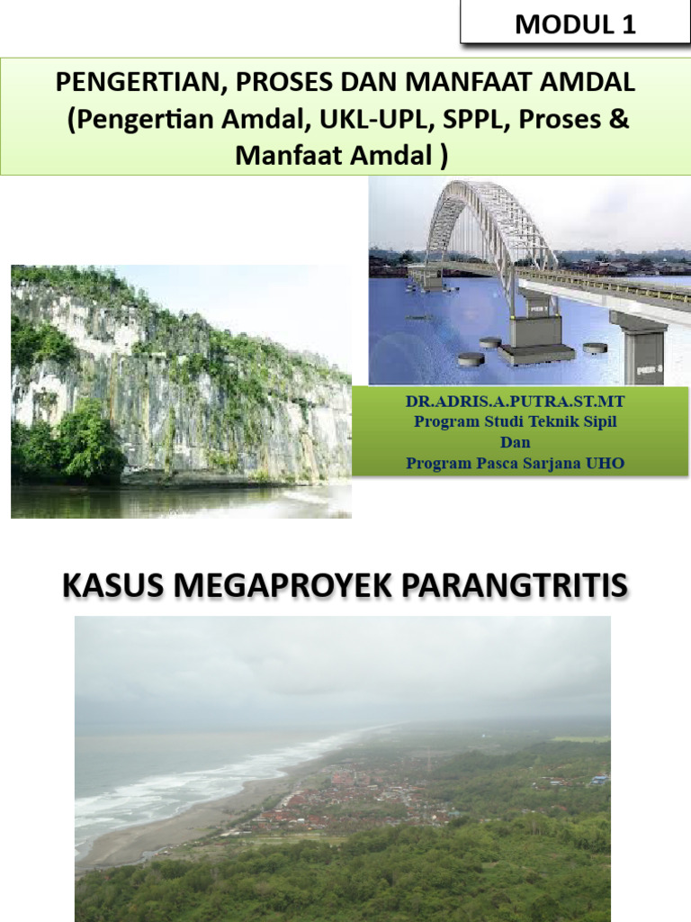Pengertian, Proses Dan Manfaat Amdal (Setya) | PDF | Sains & Matematika