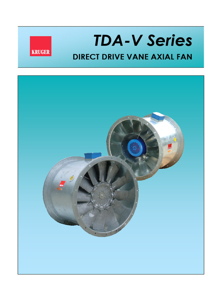 TDA-V Series - Direct Drive Vane Axial Fan (AMCA Air & FEG) - Product ...