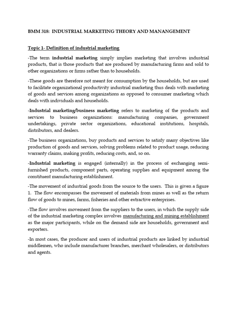 BMM 318-Topic 1-3 | Download Free PDF | Franchising | Procurement