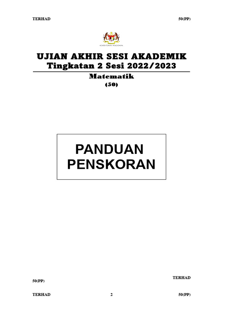 PP Matematik F2 | PDF