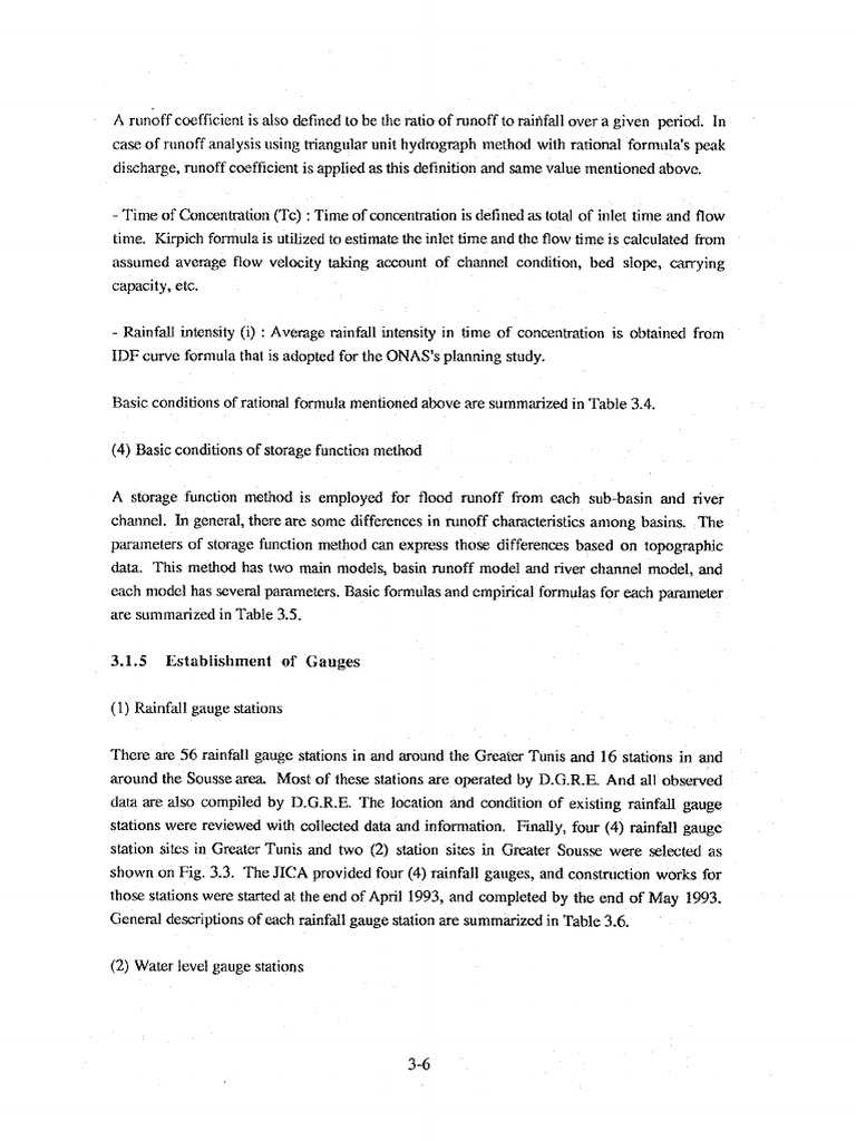 Runoff Coefficient | PDF