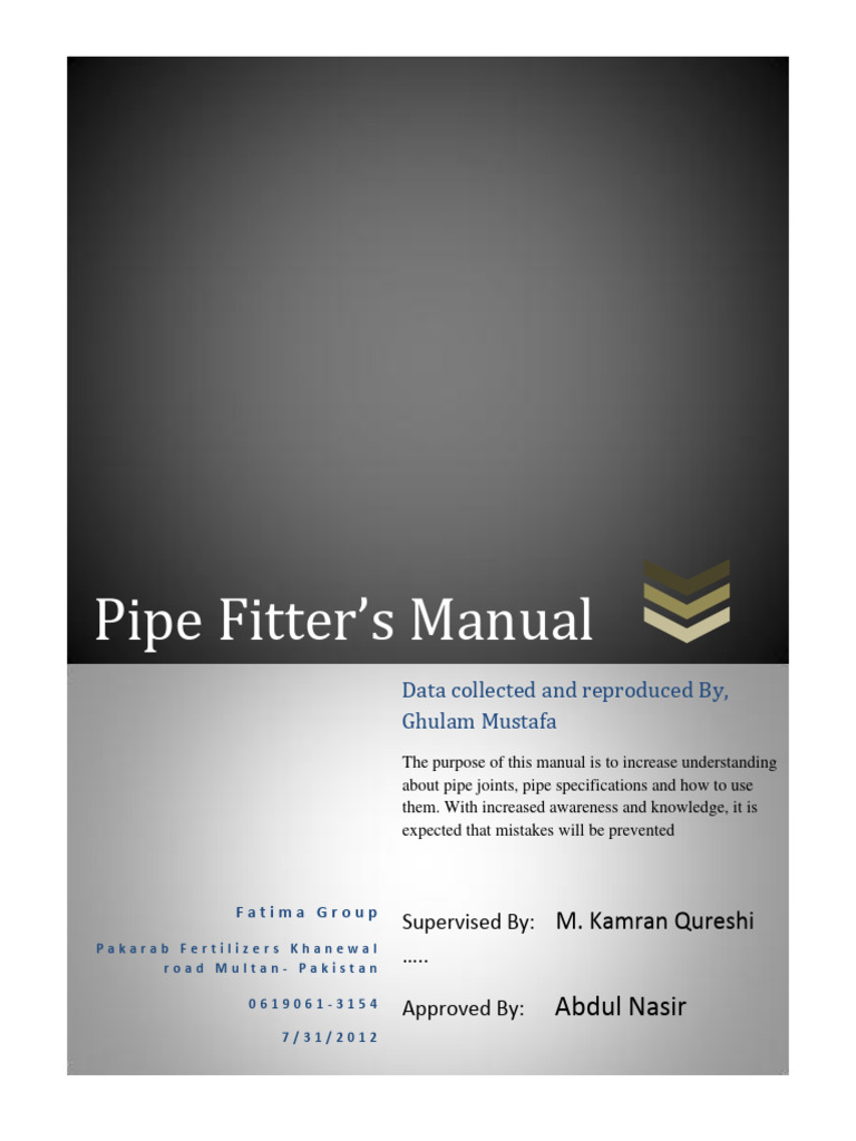 Pipe Filter's Manual - Extracted Portion | PDF