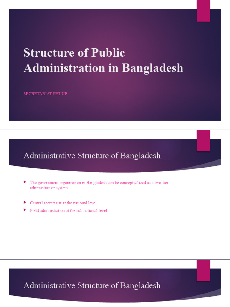 Secretariate Setup | PDF | Secretary | Government