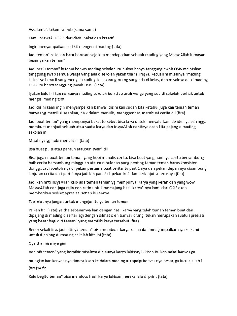 Mading | PDF | Griya & Taman