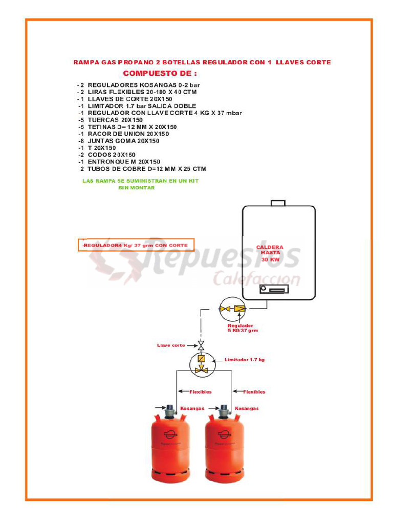 Kit Rampa 2 Botellas GLP | PDF