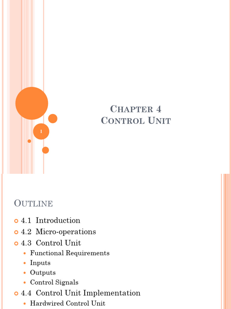 Comp Arch Chapter4v2010 | PDF | Central Processing Unit | Input/Output