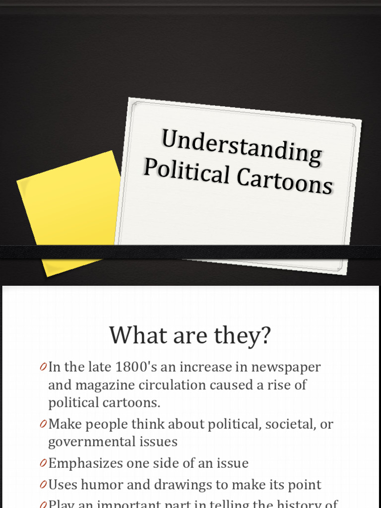 Understanding Political Cartoons | PDF