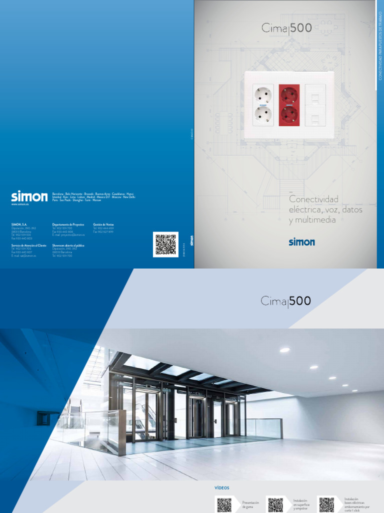 Catalogo Simon Cima 500 | PDF