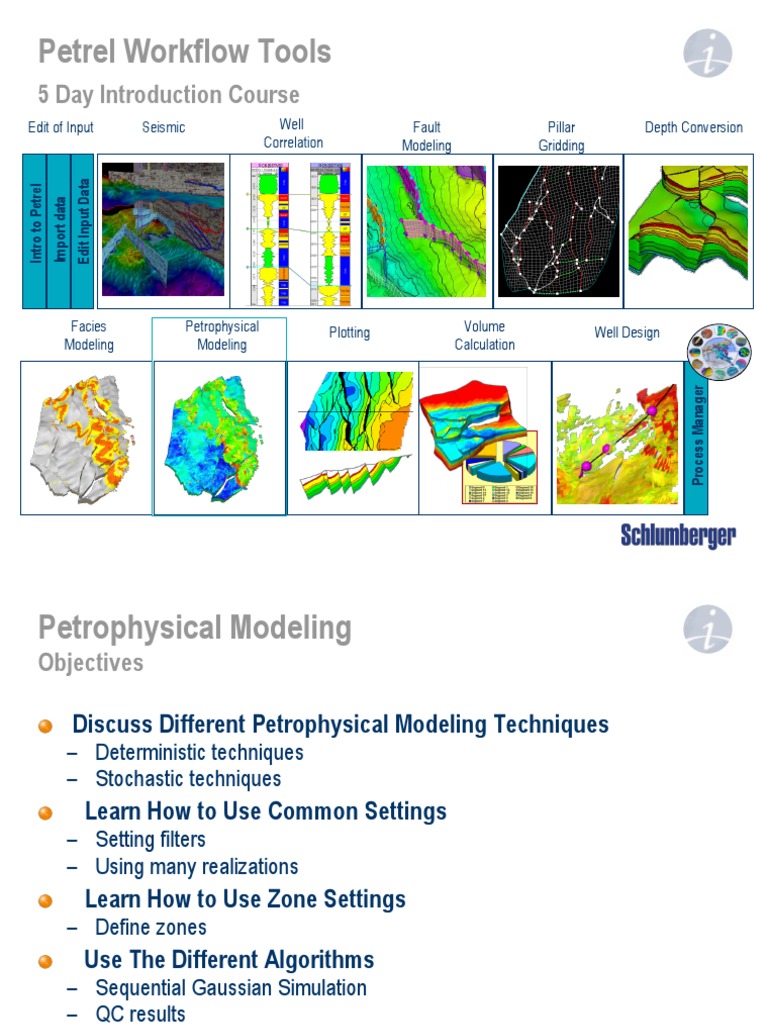 M16 Petrophysical Modeling 2007 | PDF | Simulation | Normal Distribution