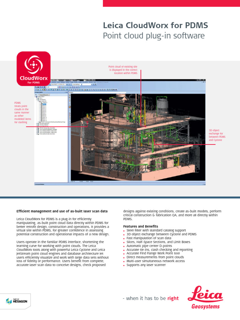 Leica CloudWorx For PDMS DS Enus | PDF