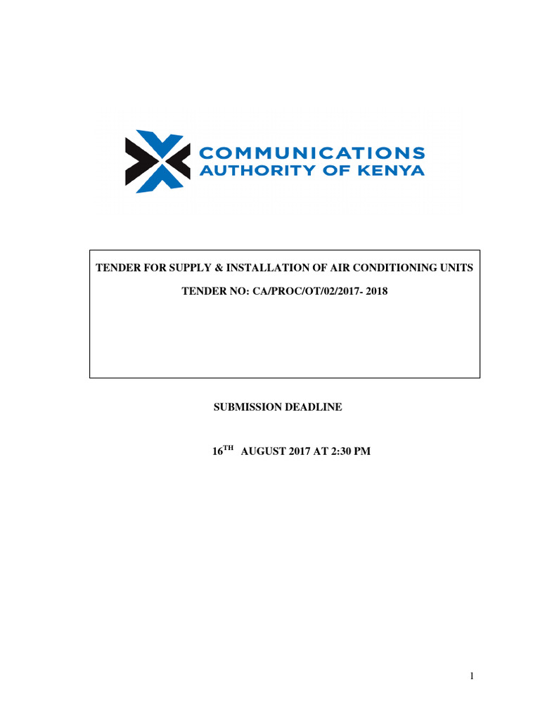 TENDER-DOCUMENT-FOR-SUPPLY-INSTALLATION-AND-MAINTANANCE-OF-AIR ...