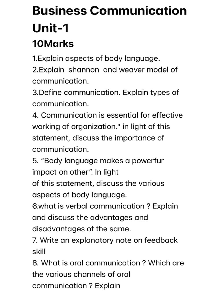 Business Communication | PDF