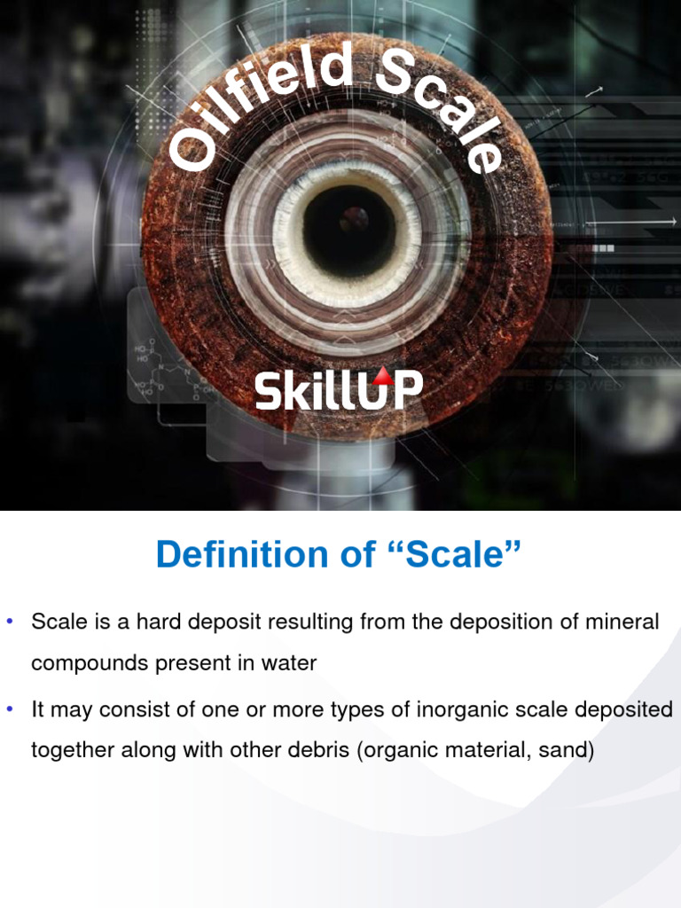Oilfield Scale | PDF | Water | Sulfate