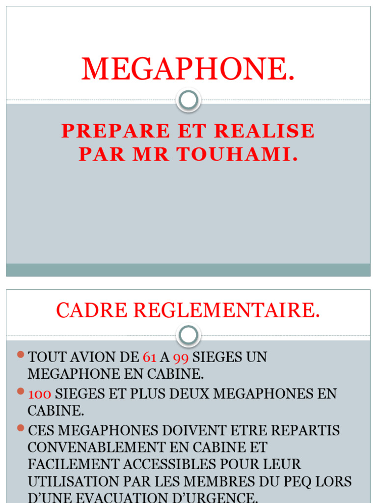 Megaphone | PDF