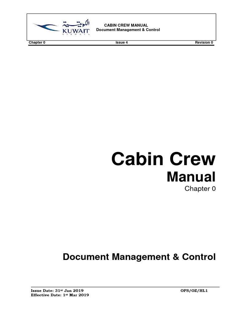 Cabin Crew Manual Issue 4 Rev 2 Dated 3rd Nov 2019 | PDF | Flight ... Cabin Crew Manual Issue 4 Rev 2 Dated 3rd Nov 2019 | PDF | Flight ...