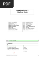 Reading Challenge: Answer Key | PDF | Sleep | English Language