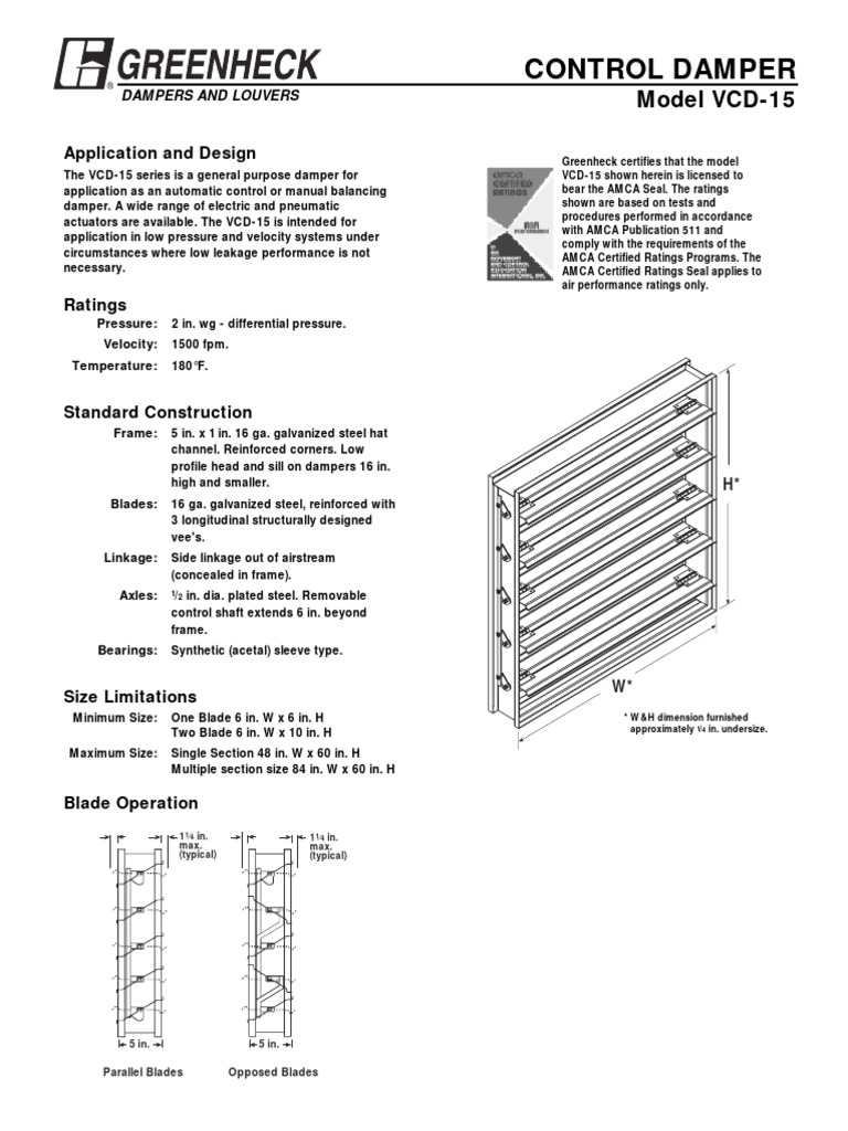 VCD Catalogue | PDF | Damping | Duct (Flow)