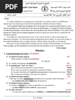 Sujets de composition 4AM 1er trimestre | PDF | Phrase | Clause