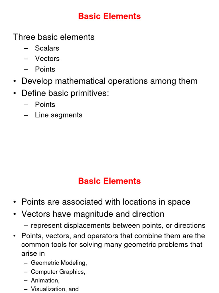 Algorithm | PDF | Euclidean Vector | 2 D Computer Graphics
