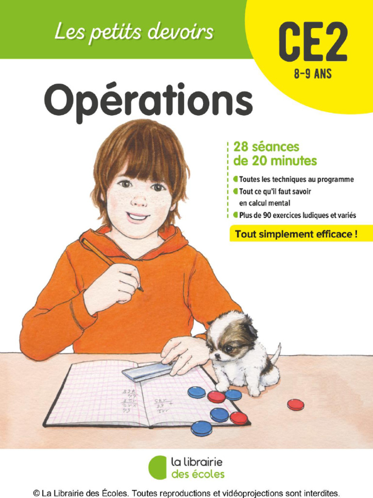 Opérations CE2 Petits Devoirs (Pierre Tribouillard) (Z-Library) | PDF