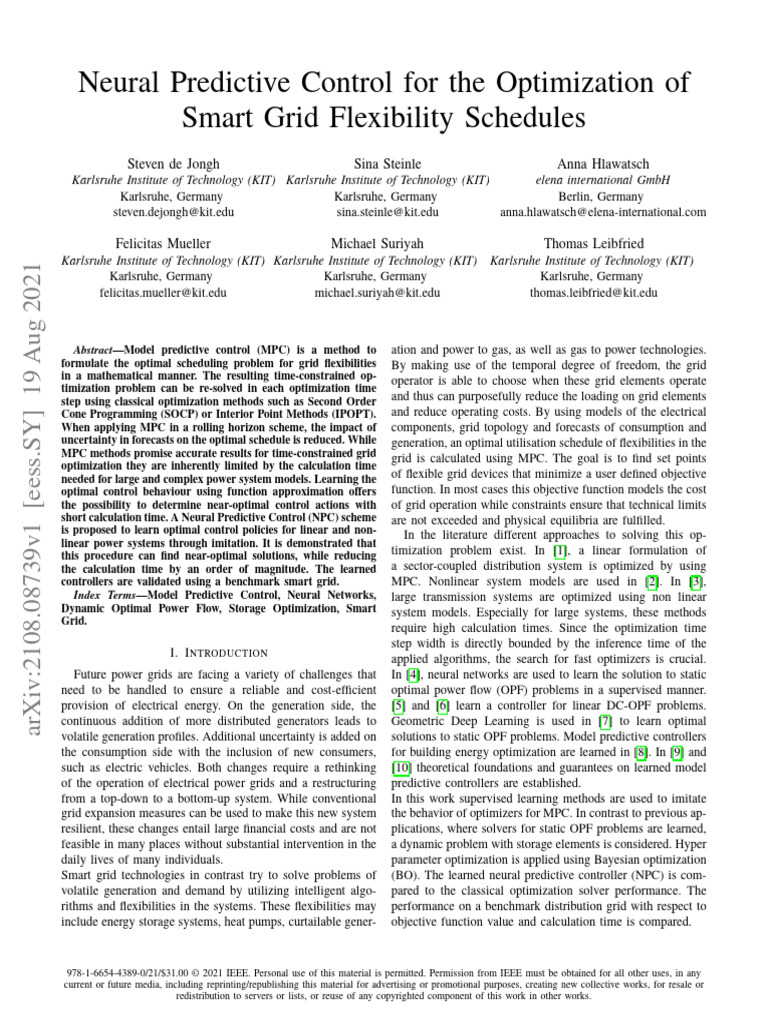 MPC For Optimization | PDF