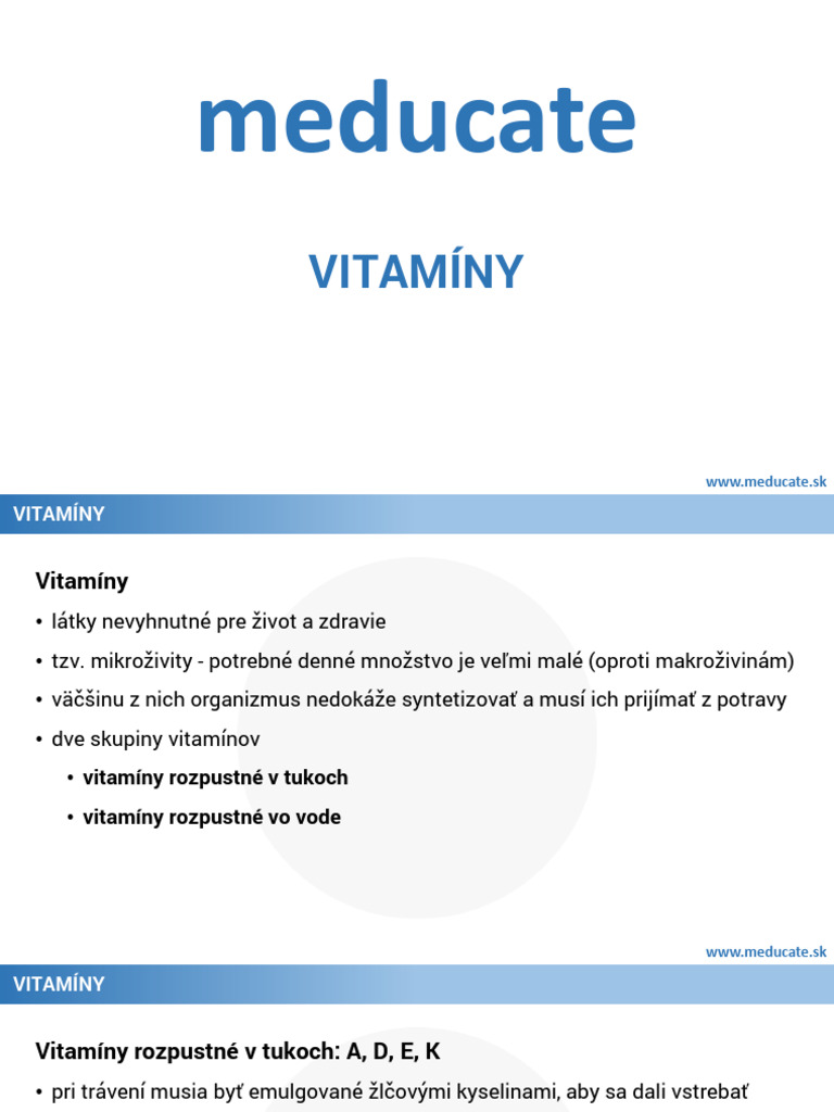 11 Vitaminy | PDF