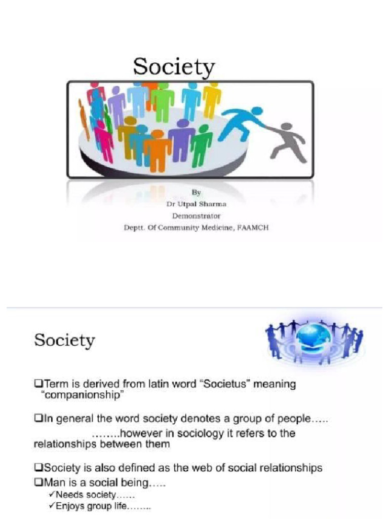 Society Slides | PDF
