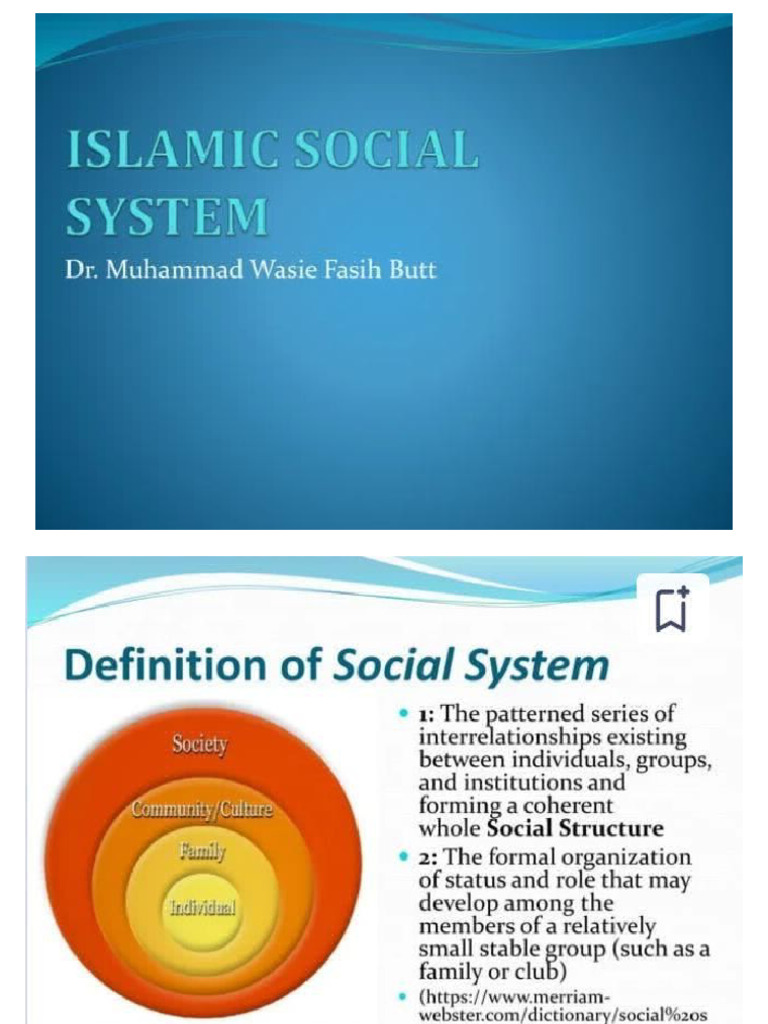 Islamic Social System | PDF