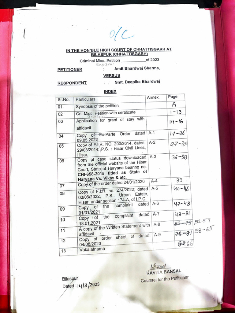 CRR Amit V Deepika PDF | PDF | Criminal Justice | Crime & Violence