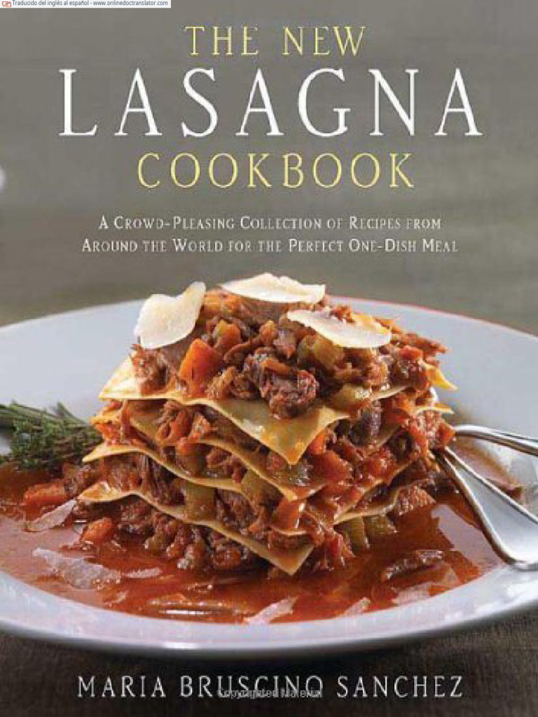 El Nuevo Libro de La Lasagña - Maria Bruscino Sanchez | PDF | ensalada ...