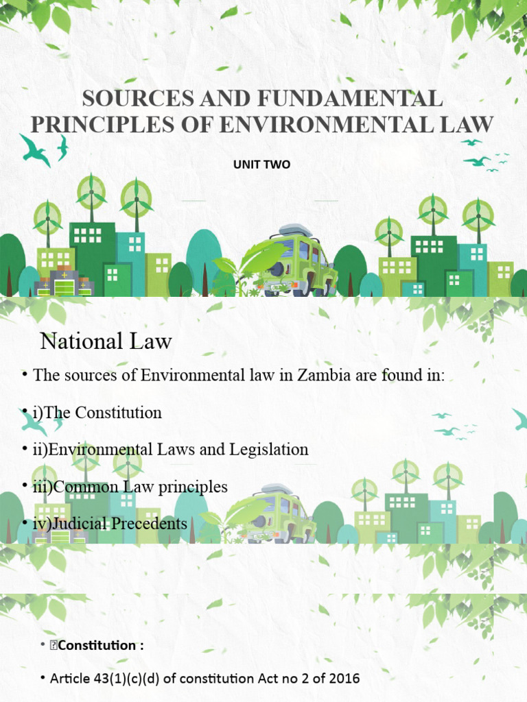 Environmental Unit 2 | PDF | International Law | International Relations