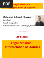 Marginal Notes in Statutory Interpretation | PDF | Statutory ...