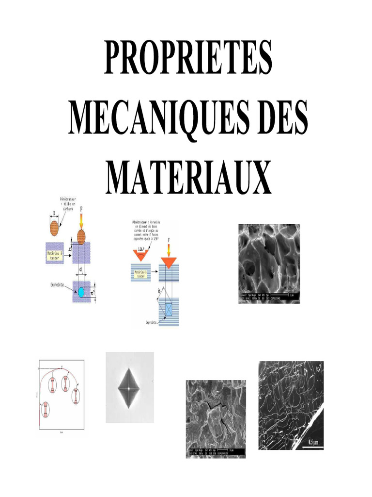 PROPRIETE MECANIQUES 36 Pages | PDF PROPRIETE MECANIQUES 36 Pages | PDF