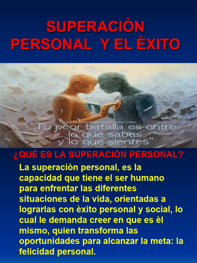 Superación Personal y Éxito: Guía Práctica | PDF | Estilo de vida