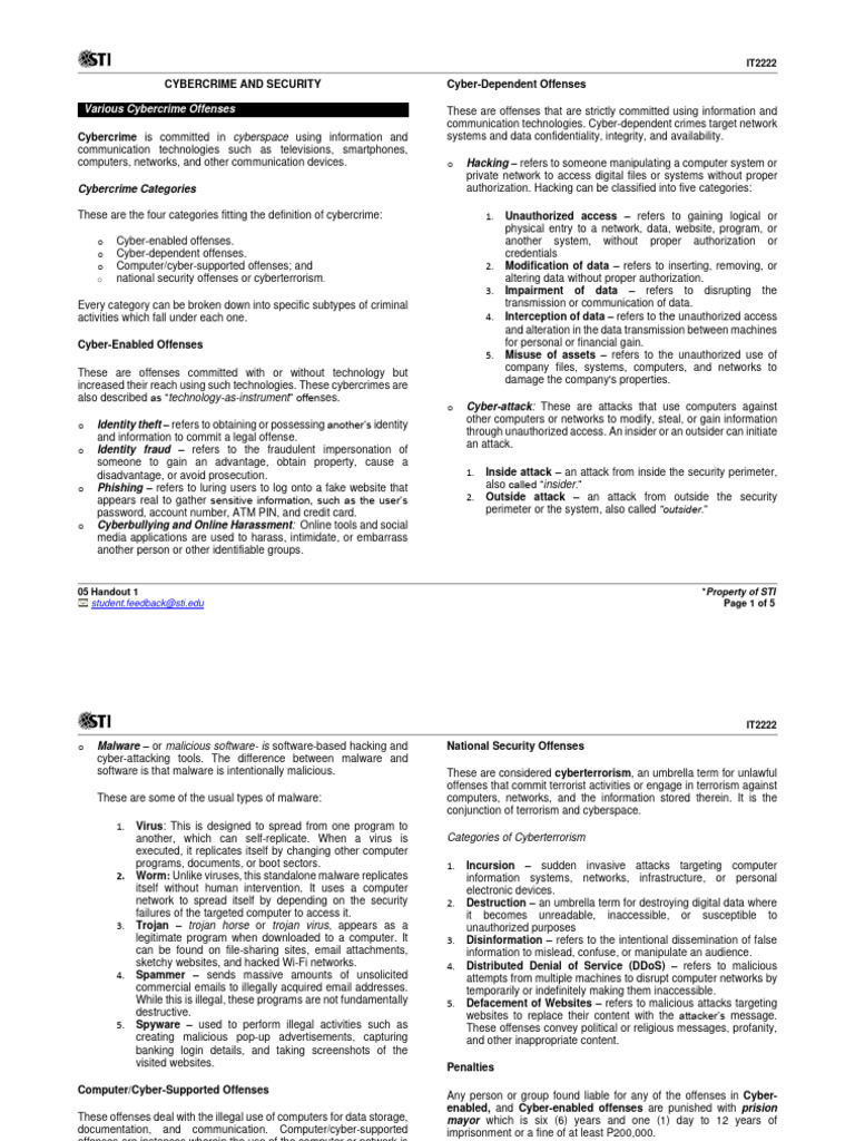 05_Handout_1(5) | PDF | Malware | Encryption
