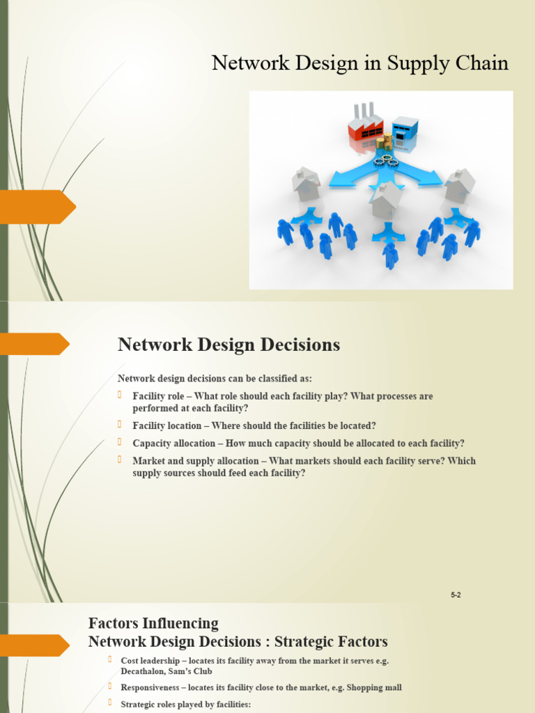 SCM - 10 - Network Design | PDF | Logistics | Supply Chain
