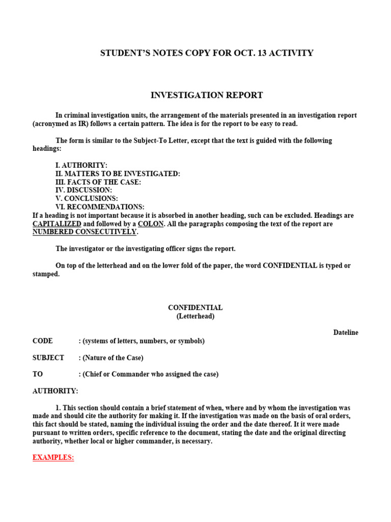 Cdi 3 Students Notes Copy For Oct. 13 Activity | PDF | Justice | Crime ...