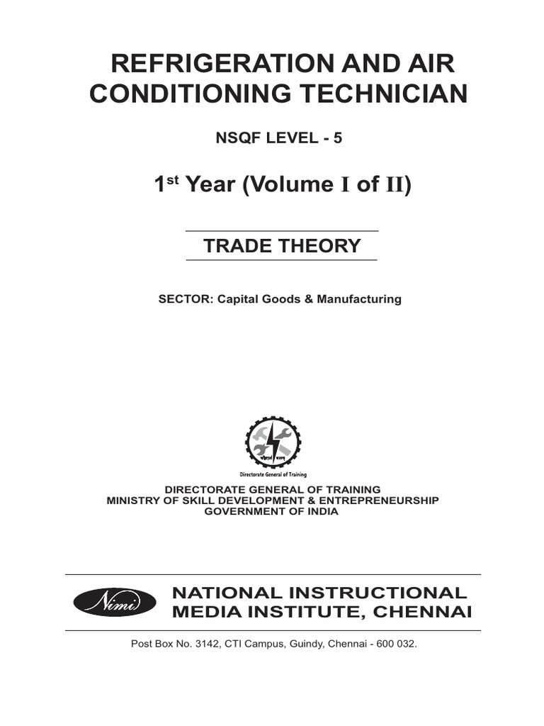 R&ACT-1st Year (Volume-I of II) - TT | PDF | Electrical Network ...