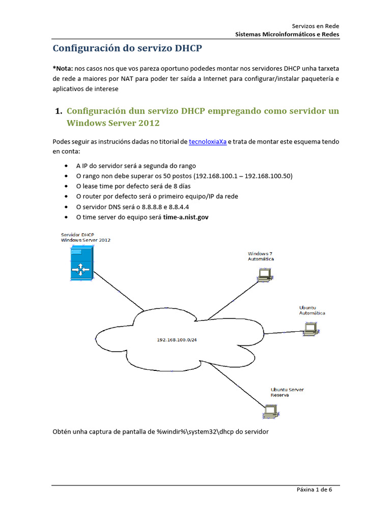 Prácticas_DHCP_v2 | PDF