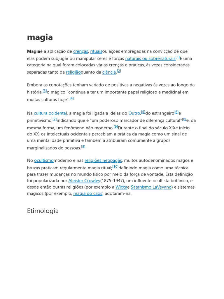 Magia Pdf Antropologia Cultural