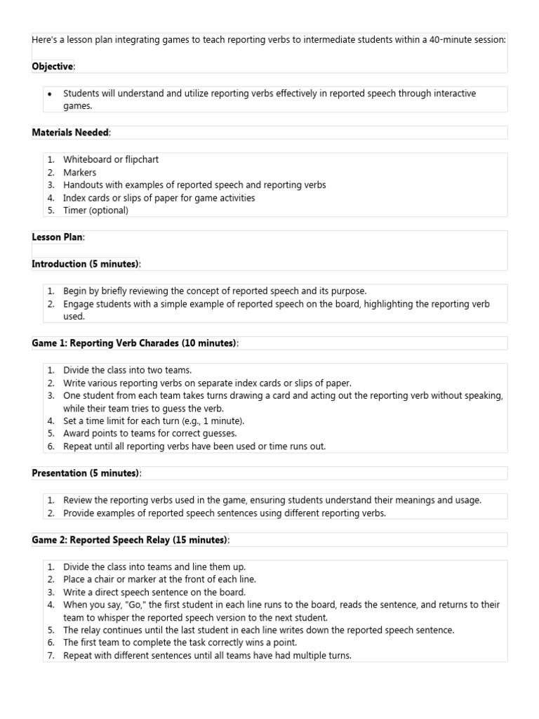 Lesson Plan 12.03 | PDF | Lesson Plan | Language Mechanics