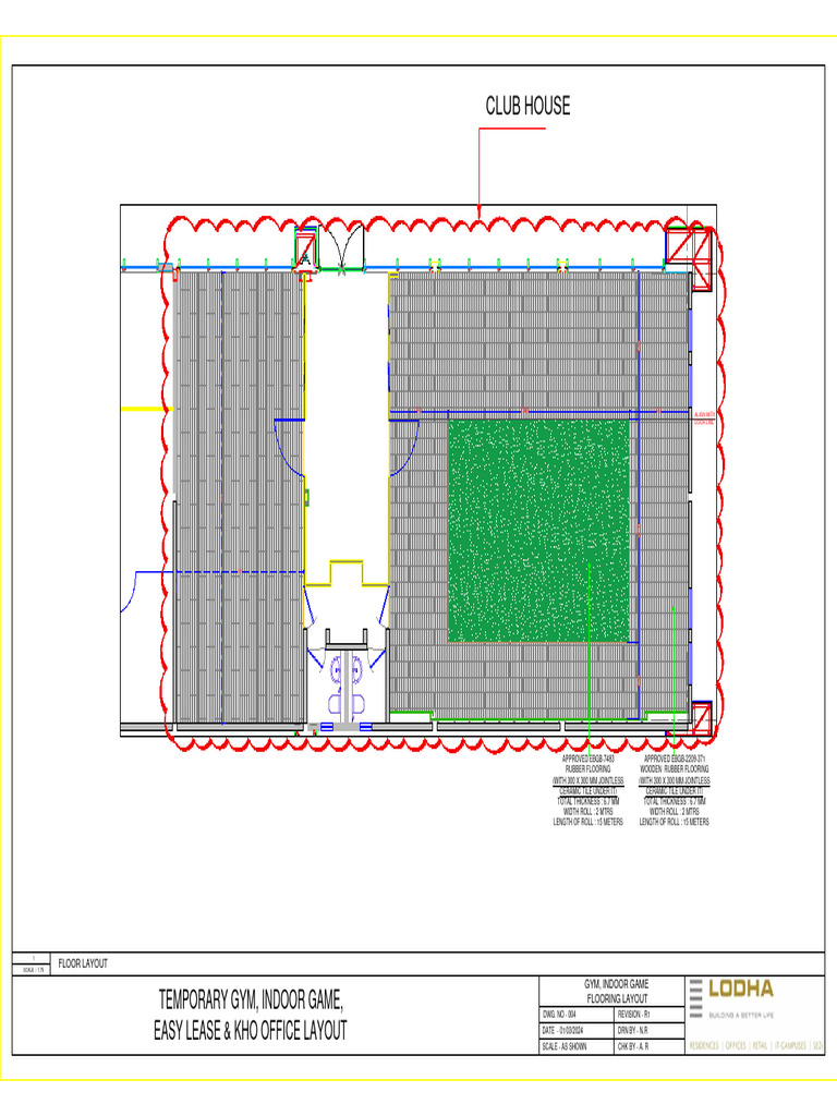 Palava Premier T S Club House Flooring Layout Flooring Pdf