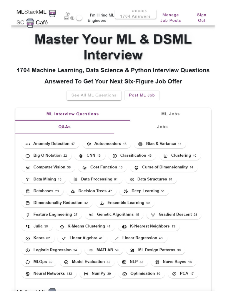 27 SVM Interview Questions (ANSWERED) To Master Before ML & Data ... 27 SVM Interview Questions (ANSWERED) To Master Before ML & Data ...