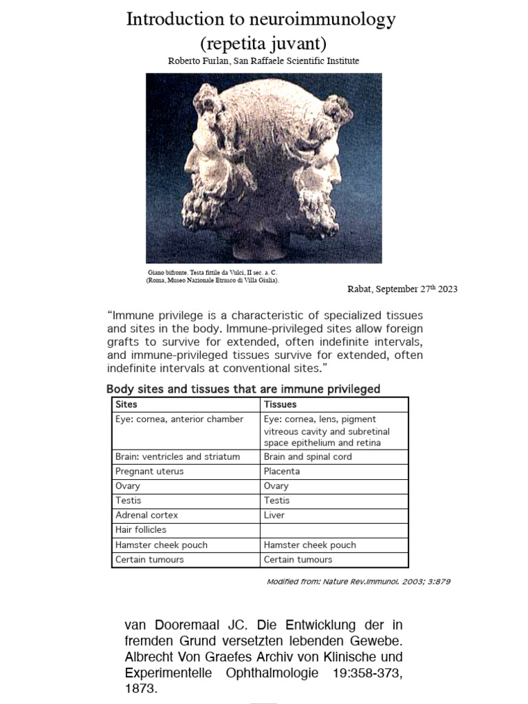 I Introduction To Neuroimmunology | PDF | Microglia | Lymph