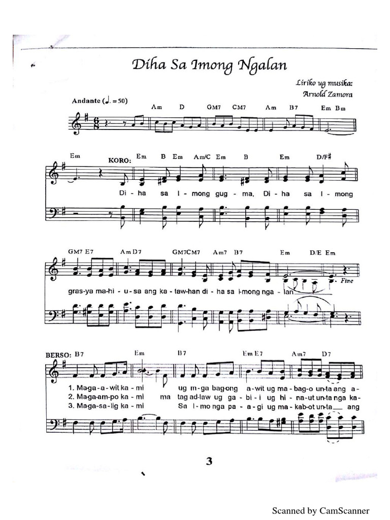 Misa Pasalamat: Lyrics and Samples | PDF