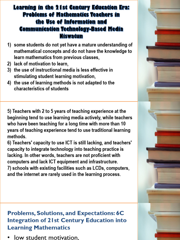 21st Century Education: Challenges & Solutions | PDF | Educational ...