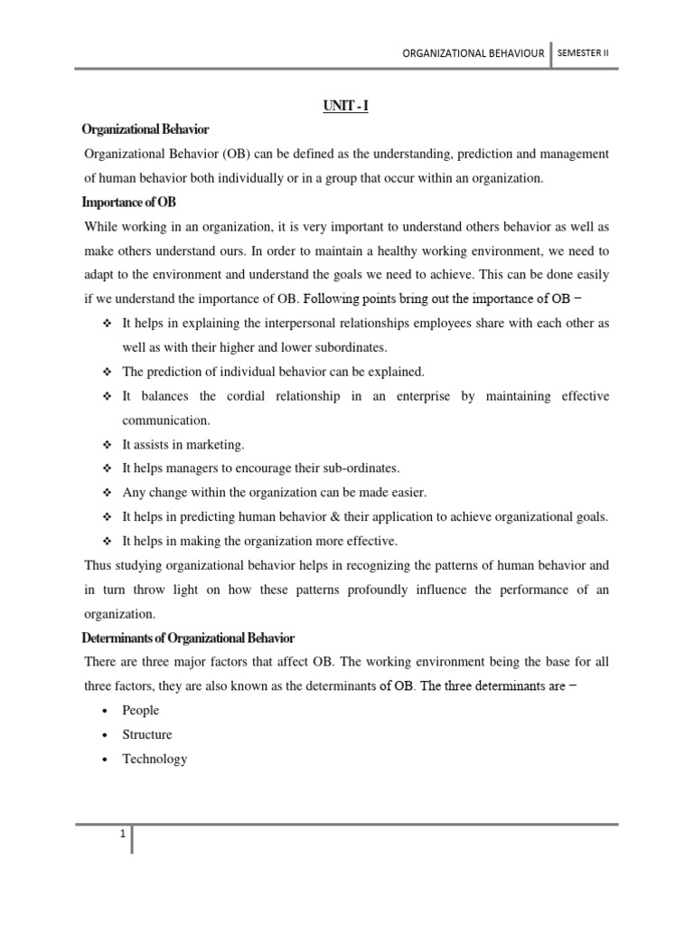 Organizational Behaviour | PDF | Classical Conditioning | Learning