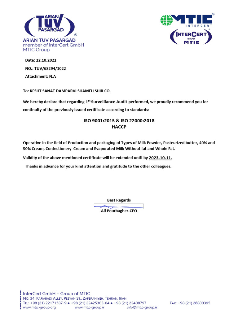 Survellance Confirmation-Shame Shir en | PDF | Business