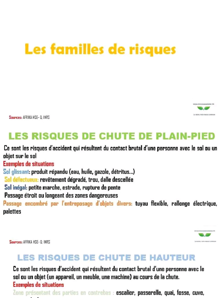 Famille de Risques | PDF