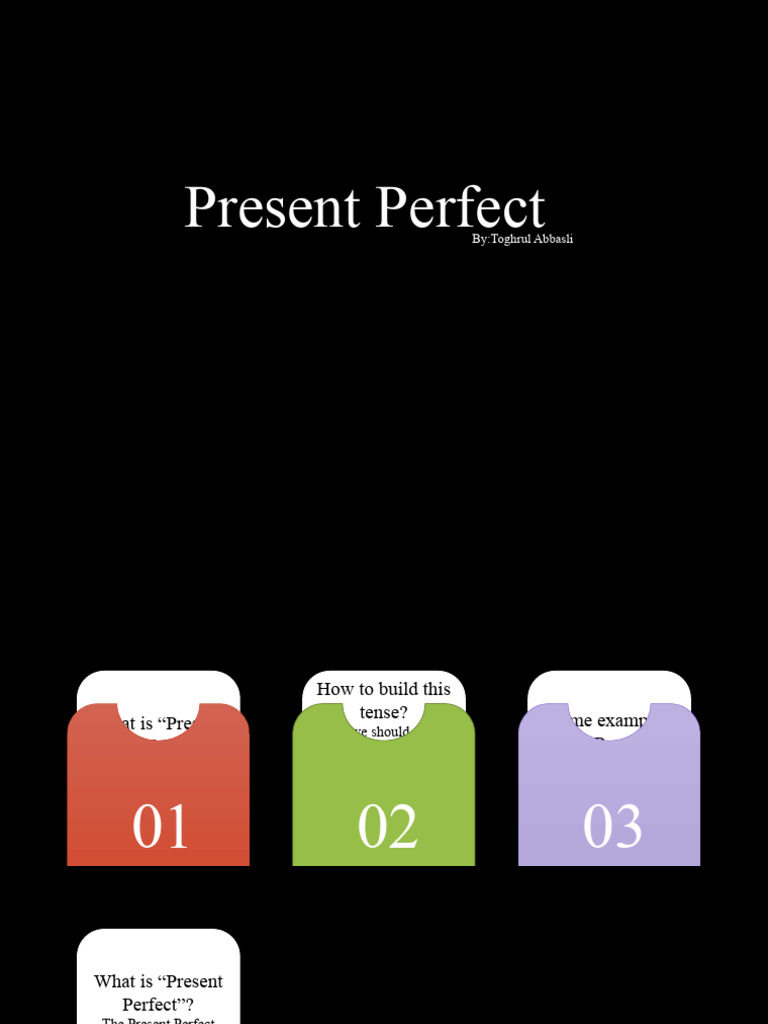 Present Perfect | PDF | Perfect (Grammar) | Grammatical Tense